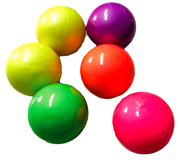 Pelota de Hule Espuma 3" Malla con 6 – Ultrasportsmx